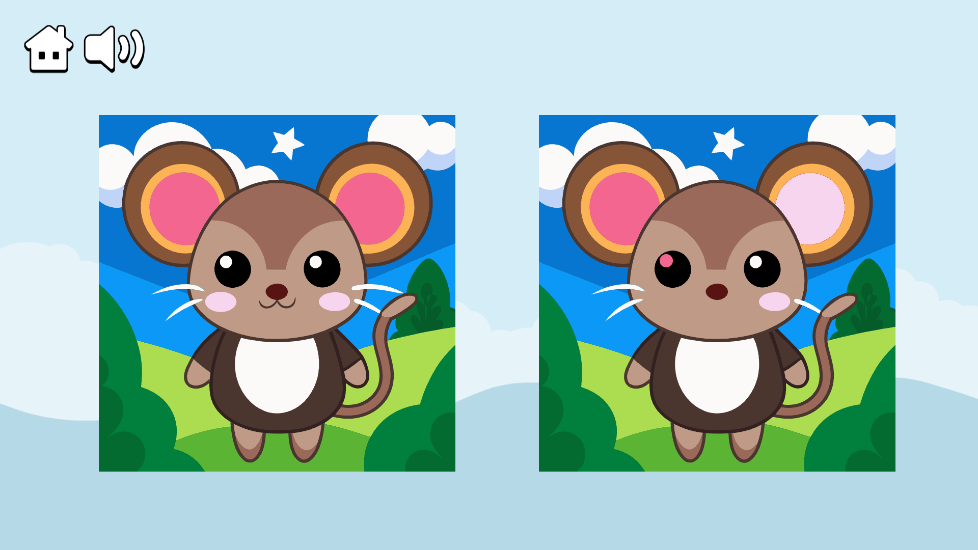 Spot the 5 differences - HTML5 Educational Game - Construct 3 by 2dragontails